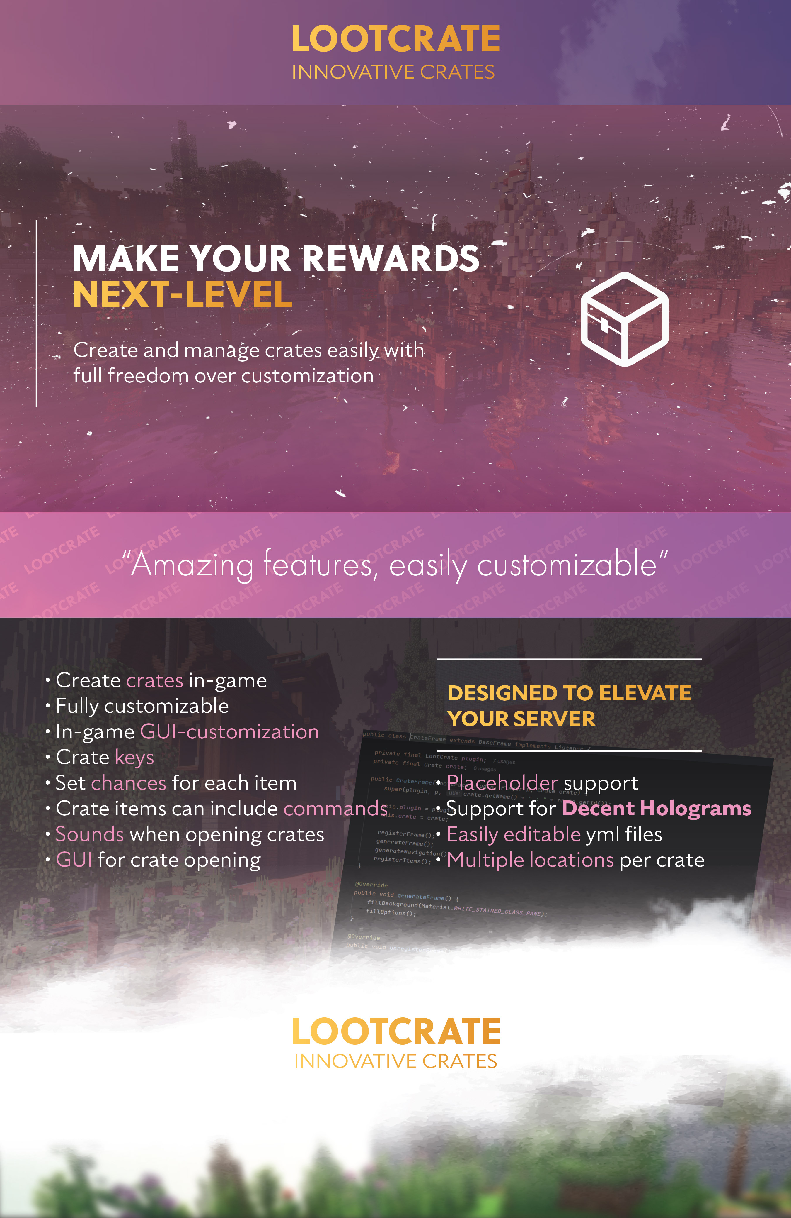 LootCrate | Server Crate Plugin | SpigotMC - High Performance Minecraft ...